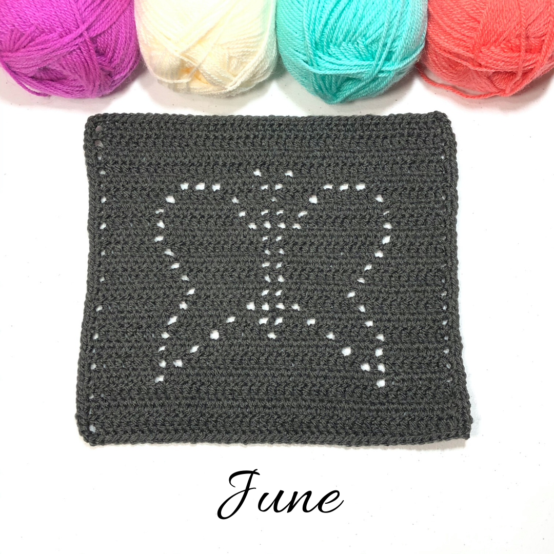 Gone Fishing – a FREE Filet Crochet Pattern – Mayhem & Majesty