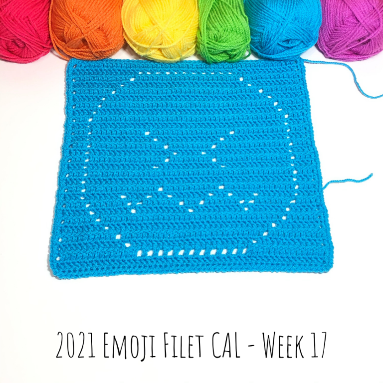 2021 Emoji Filet CAL – Free Emoji Crochet Pattern – Week 17 – Mayhem ...