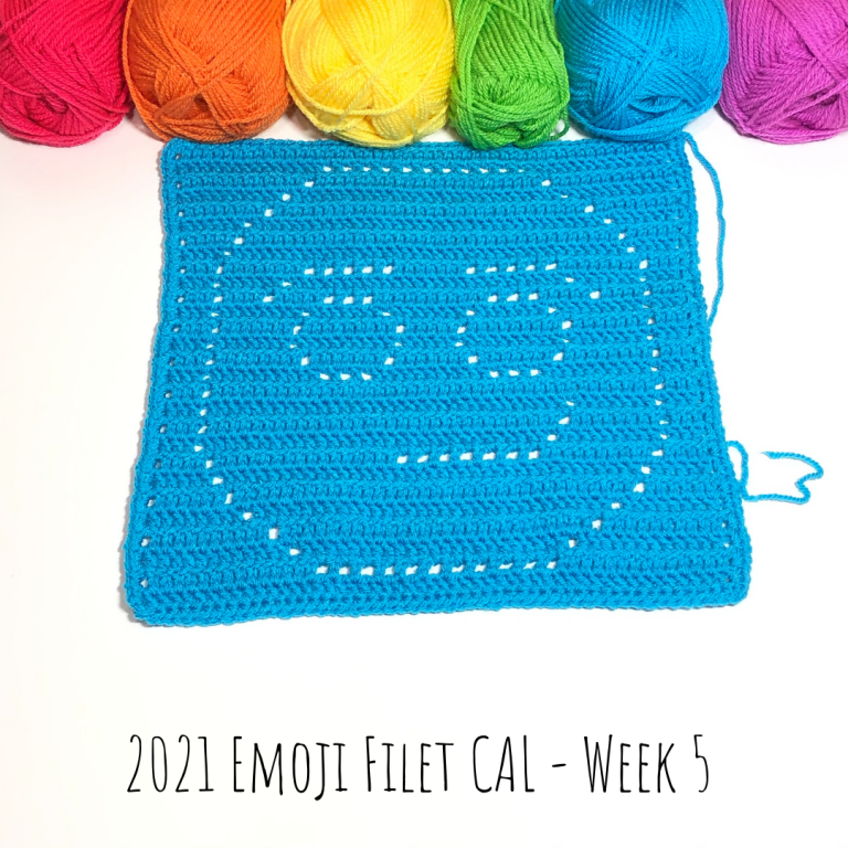 2021 Emoji Filet CAL – Free Emoji Crochet Pattern – Week 5 – Mayhem ...
