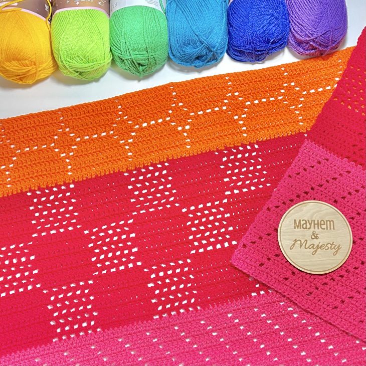 Gone Fishing – a FREE Filet Crochet Pattern – Mayhem & Majesty