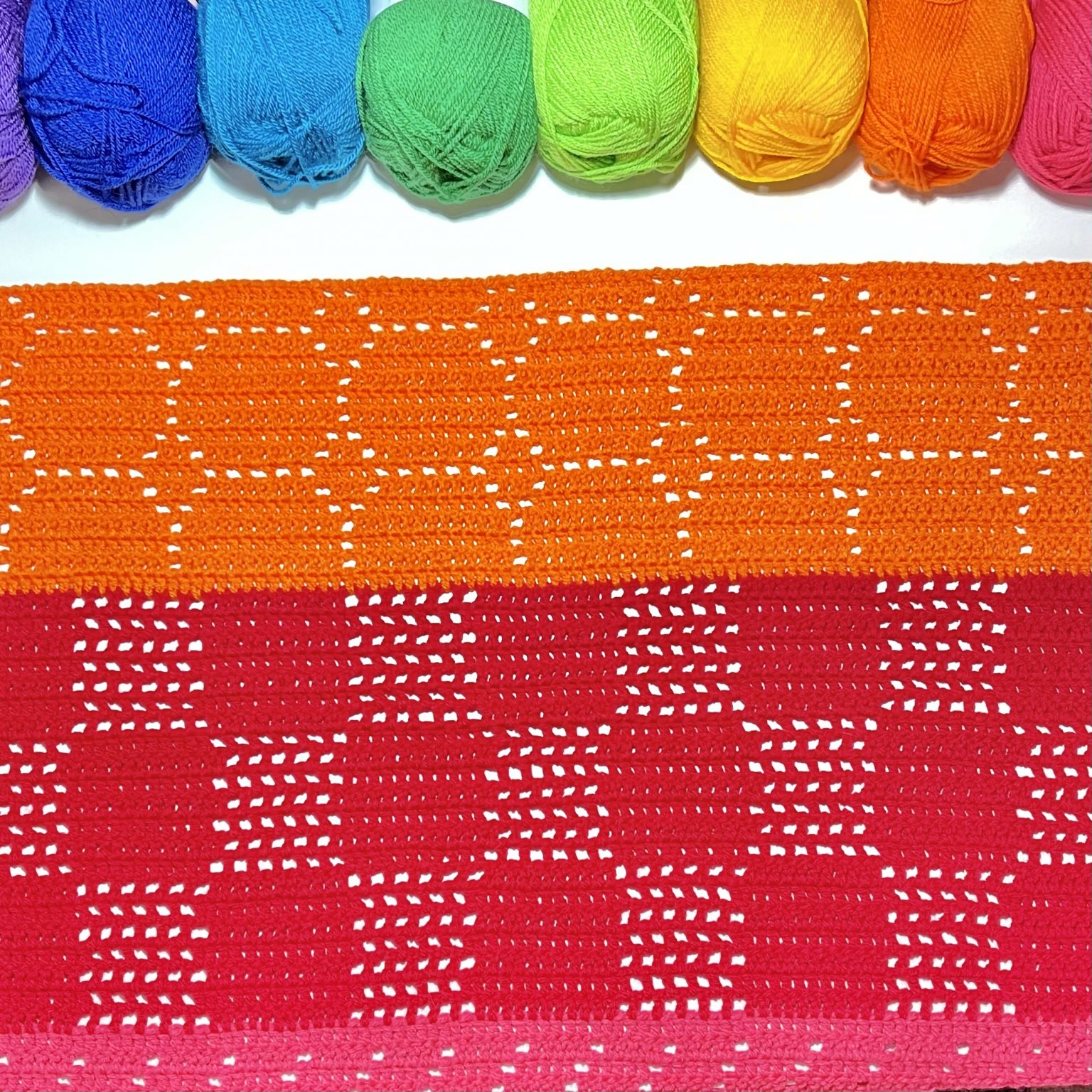 Gone Fishing – a FREE Filet Crochet Pattern – Mayhem & Majesty