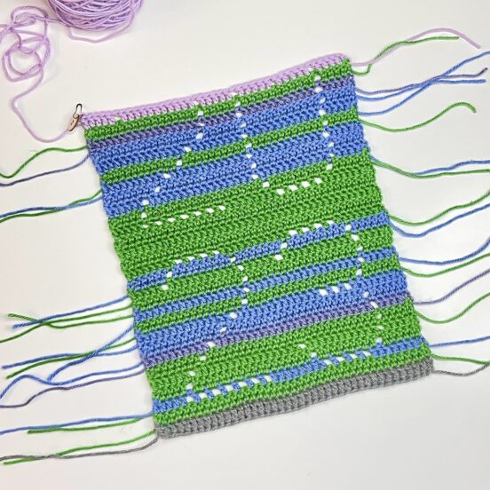 Gone Fishing – a FREE Filet Crochet Pattern – Mayhem & Majesty