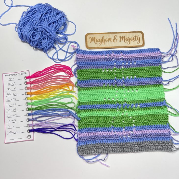February Shawl – Free Crochet Pattern – Mayhem & Majesty