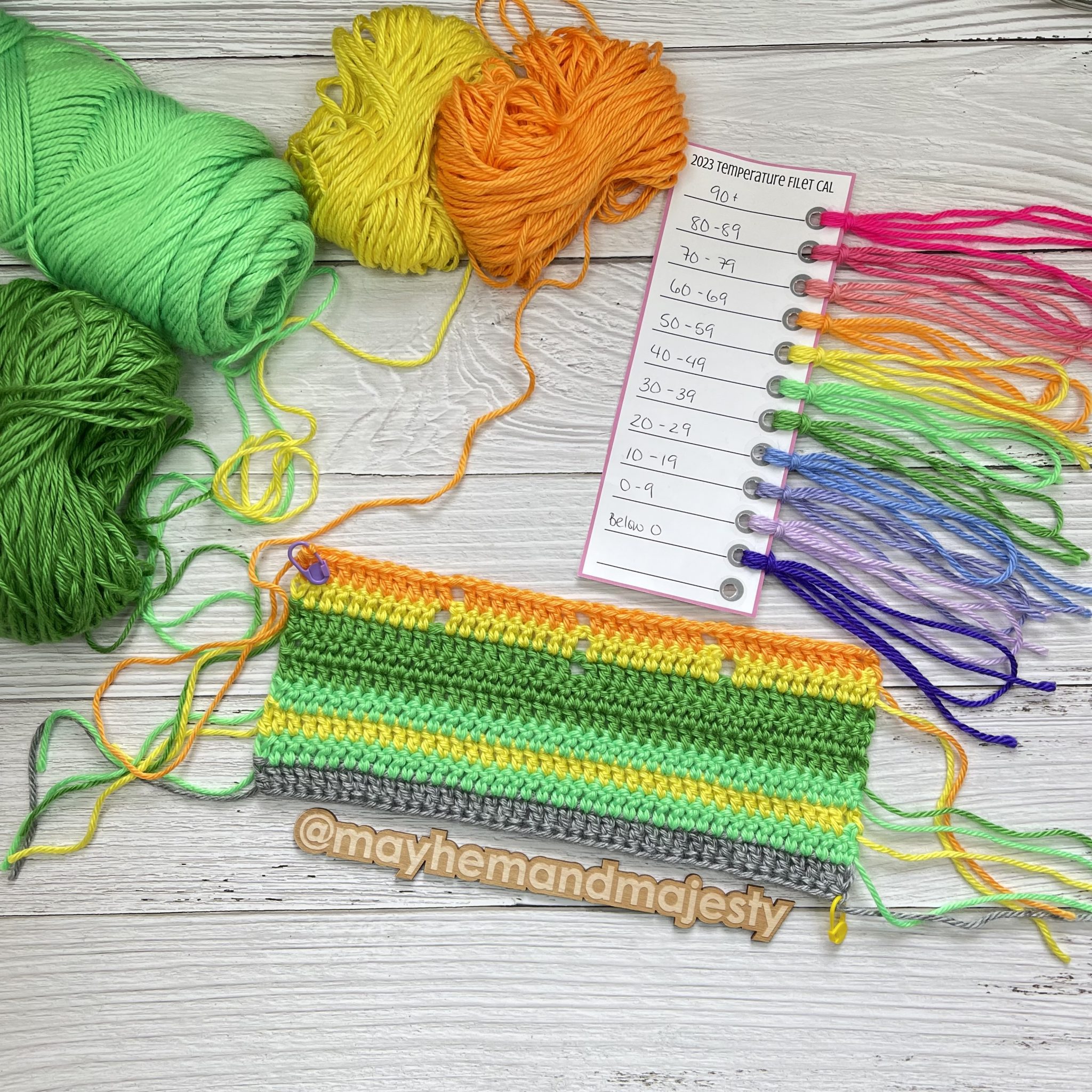 2021 Emoji Filet CAL – Free 2021 Crochet Block Pattern – Mayhem & Majesty