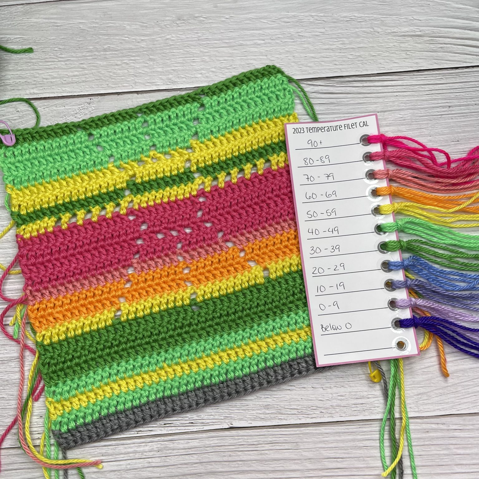 2021 Emoji Filet CAL – Free 2021 Crochet Block Pattern – Mayhem & Majesty