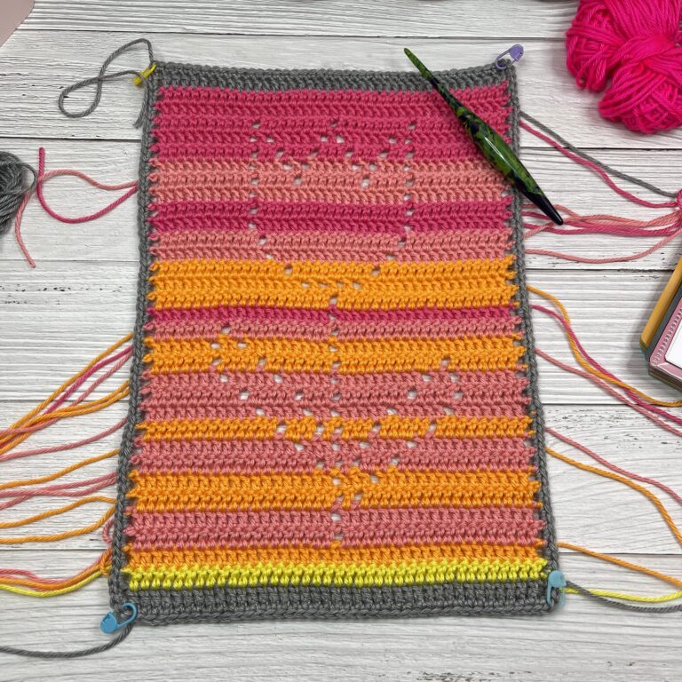 Gone Fishing – a FREE Filet Crochet Pattern – Mayhem & Majesty