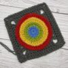 Concentric Granny Squares: Free Patterns – Mayhem & Majesty