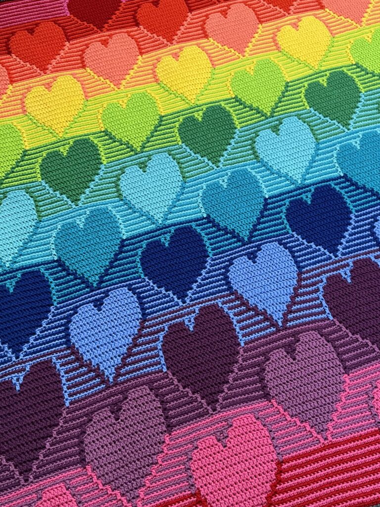 Love Always – an Overlay Mosaic Crochet Pattern – Tester Showcase ...
